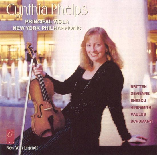 New York Legends - Cynthia Phelps, Principal Viola, Phelps | CD (album ...