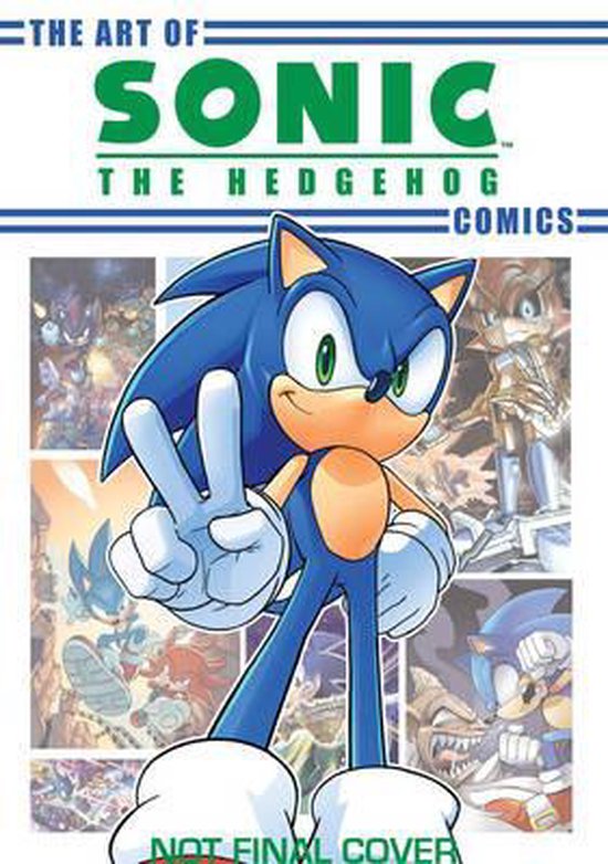 The Art of Sonic the Hedgehog Comics, Sonic Scribes | 9781627389365 ...