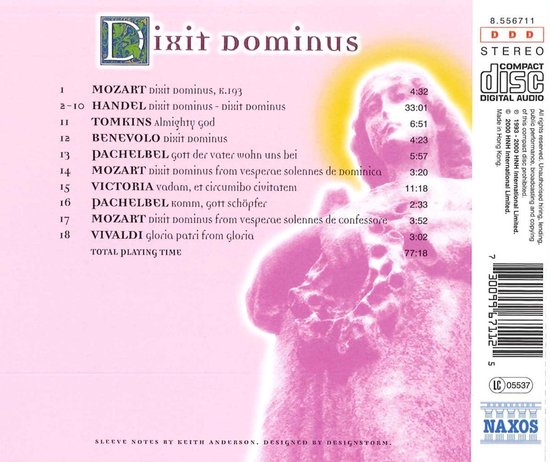 Various Artists - Dixit Dominus (CD), various artists | Muziek | bol.com