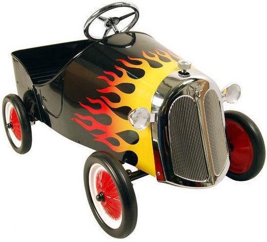 Metalen Trapauto Hot Rod | bol