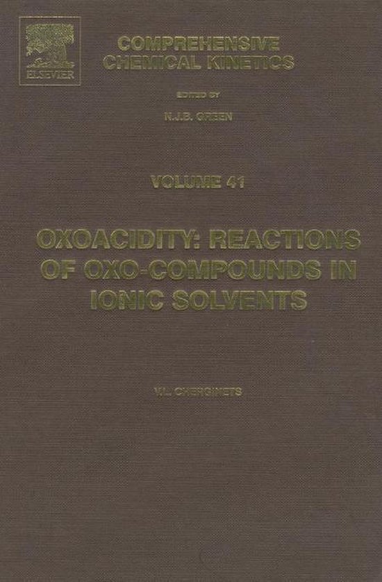Oxoacidity: reactions of oxo-compounds in ionic solvents: reactions of ...