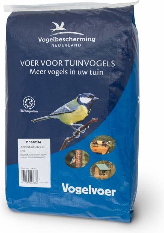 Vogelbescherming Nederland Premium No Mess schilvrij strooivoer 12,5 kg | bol.com