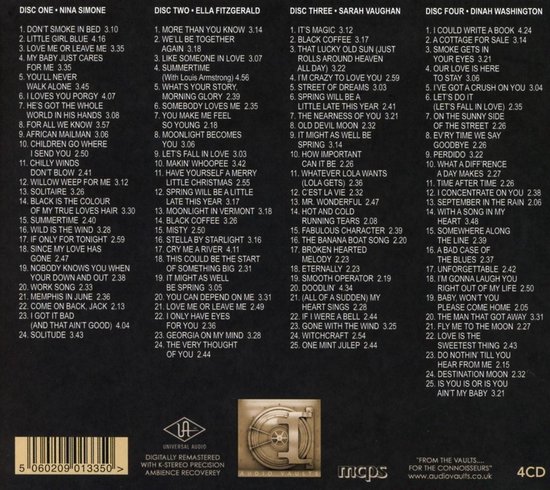 Various Artists - Jazz Women (4 CD), various artists | Muziek | bol