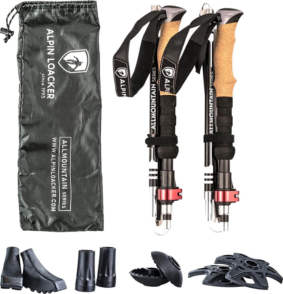 Wandelstokken - Walking stokken | Lichtgewicht Opvouwbare, Verstelbare ...