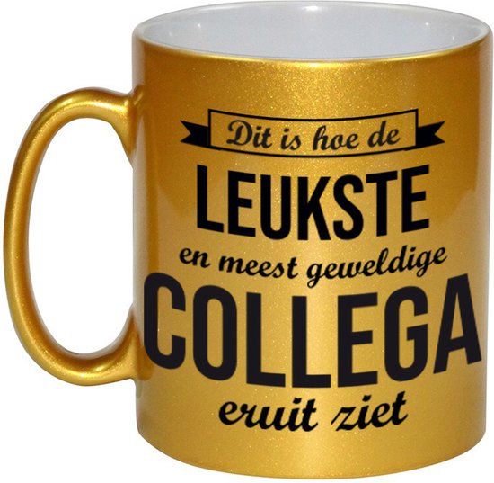 Dit is hoe de leukste en meest geweldige collega eruitziet cadeau koffiemok /... | bol