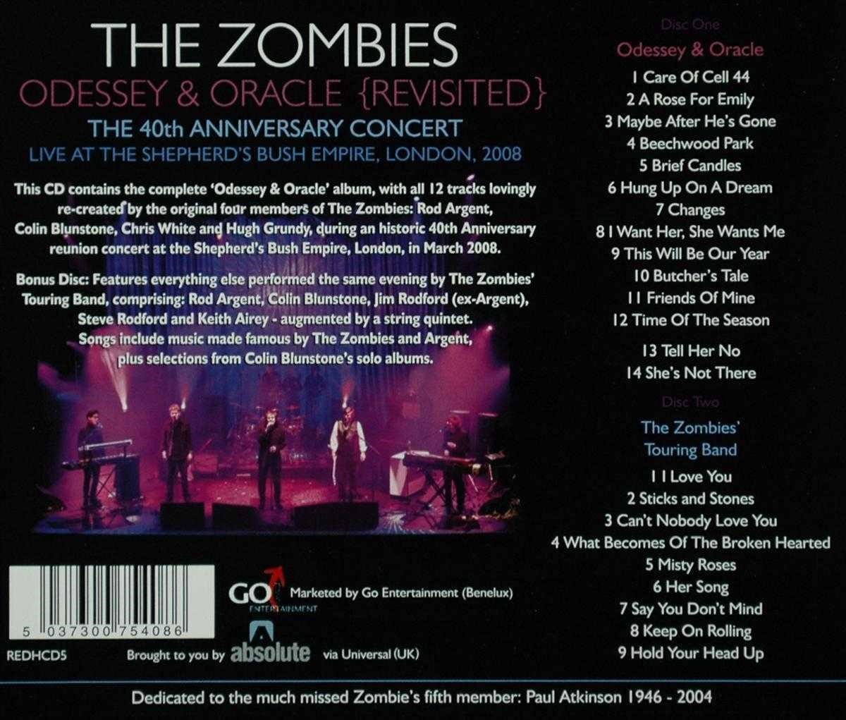 Odessey And Oracle (Anniversary Edition), The Zombies | CD (album ...