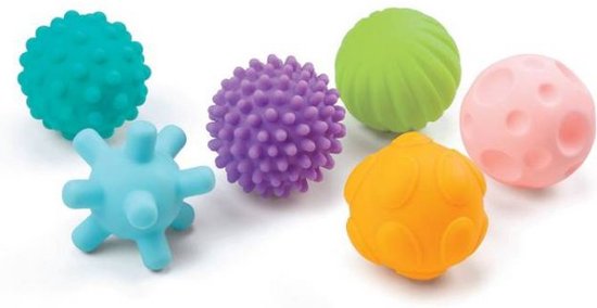 Smiley play - Formes de texture sensorielle - Set de 6, 6+ paniers ...