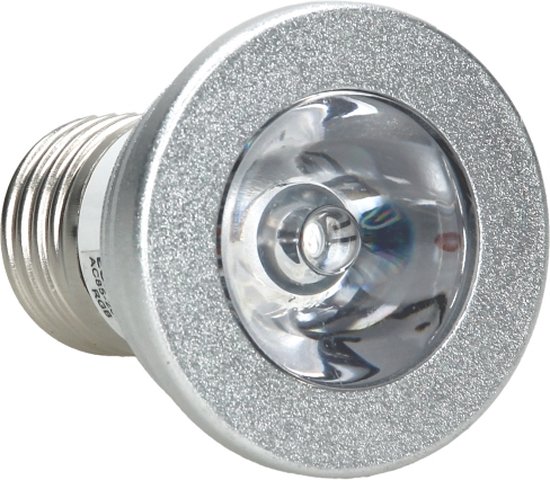 LED Spot E27 3 Watt RGB | bol.com