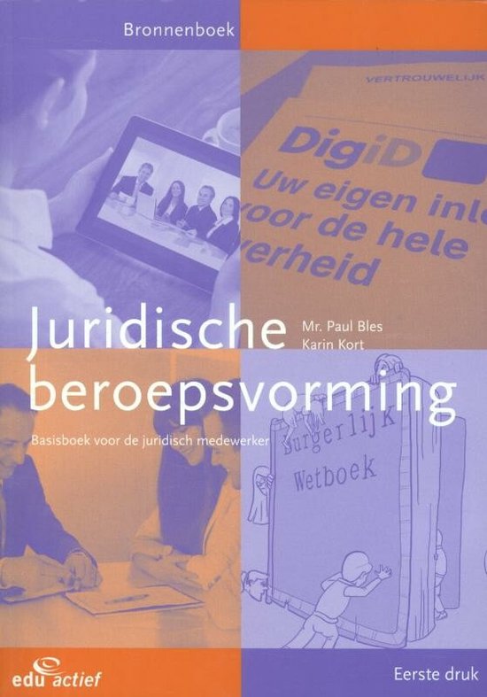 MBO Recht - Juridische beroepsvorming | 9789037227109 | Paul Bles ...