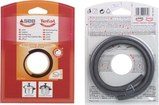 SEB - AFDICHTINGSRUBBER SNELKOOKPAN 3,5L - ALU - DIAM 190MM ...