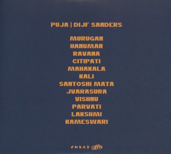 Dijf Sanders - Puja (CD) | 5414165113805 | Boeken | bol