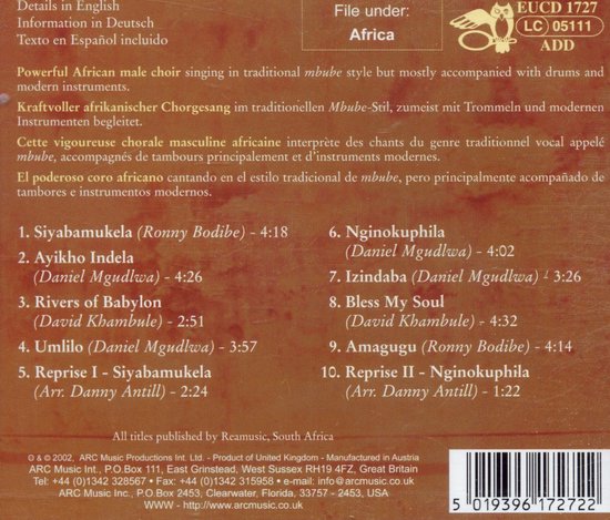 Amadaduzo - The Sound Of African Mbube (CD), Amadaduzo | Muziek | bol