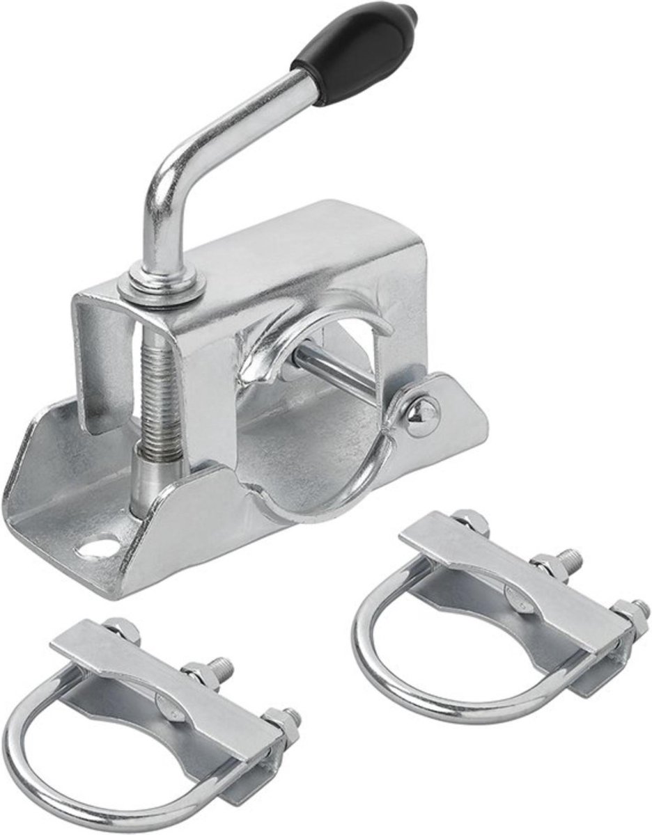 Pro Plus Klem voor Neuswielen of Steunpoten Ø 48 mm - met U-Beugel 60/ ...