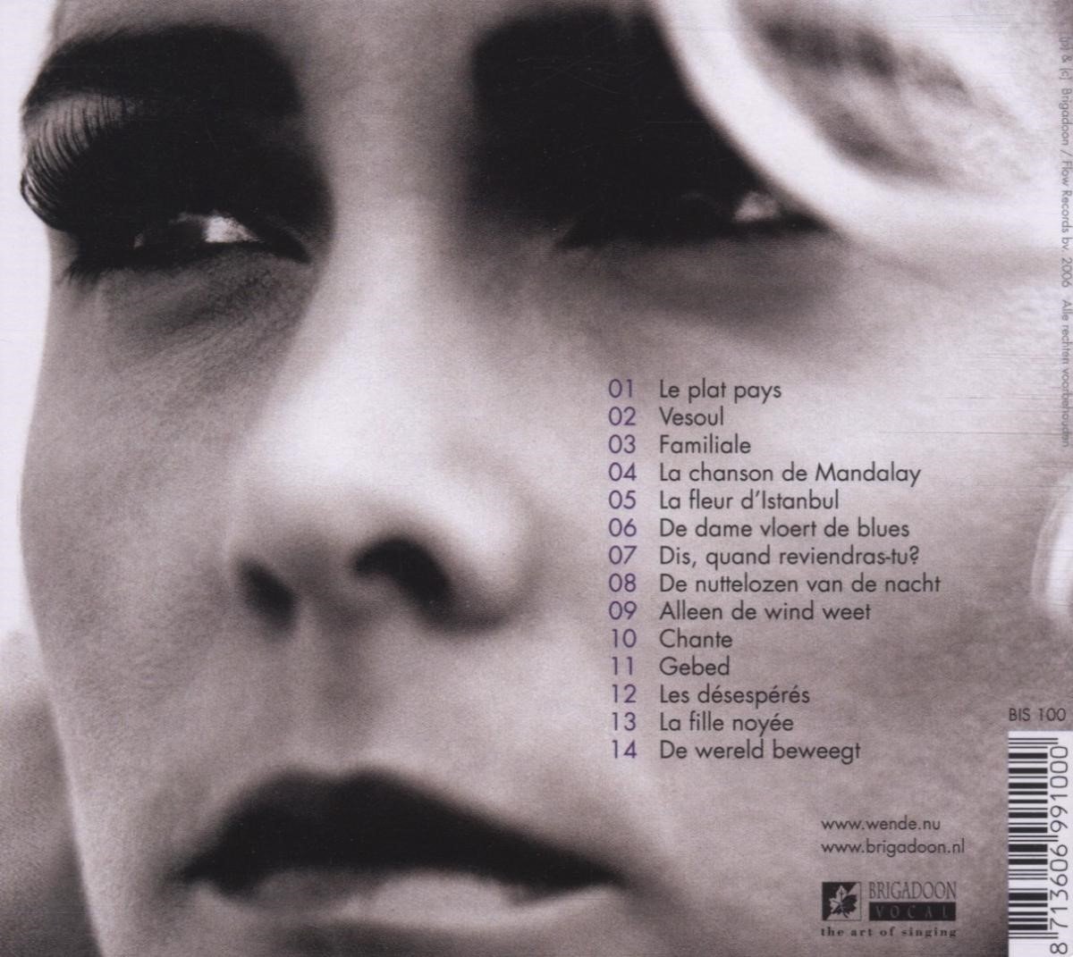 Wende - La Fille Noyee (CD), Wende | CD (album) | Muziek | bol