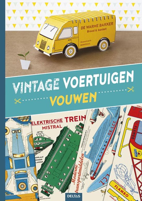 Vintage voertuigen vouwen, Franck Fries | 9789044744361 | Boeken | bol.com