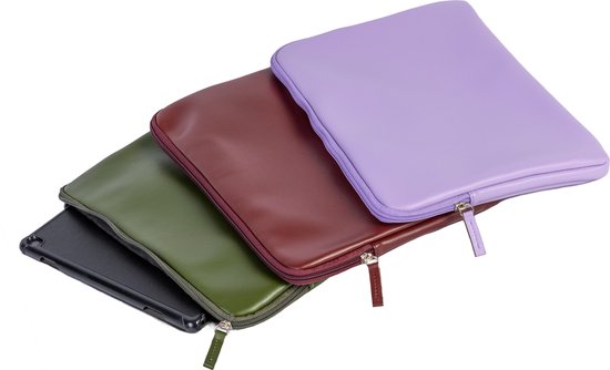 Cactusleer.nl - Laptoptas - Cactusleer - Rood - 16 inch | bol.com