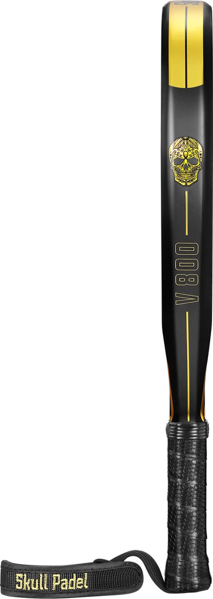 Skull Padel V800 Goud - Padel Racket - Goud - Hybrid - Carbon | bol.com