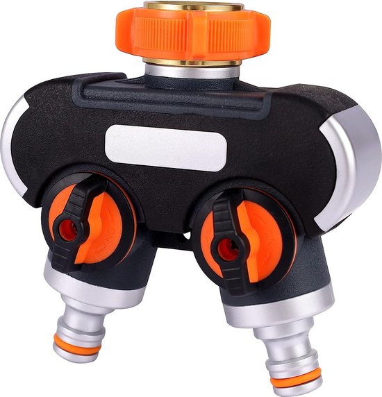 2-weg verdeler water, Y-verdeler 3/4 inch en 1/2 inch 2-weg verdeler water met... | bol