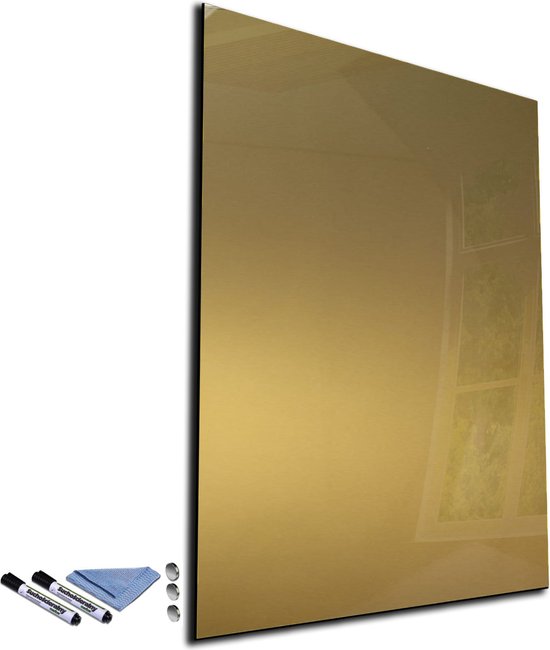 Designglas Whiteboard - Gehard Glas - Magneetbord - Memobord ...