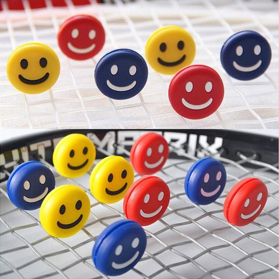 Tennisracket demper - Trillingsdemper - 2 Stuks Blauw - Vibration ...