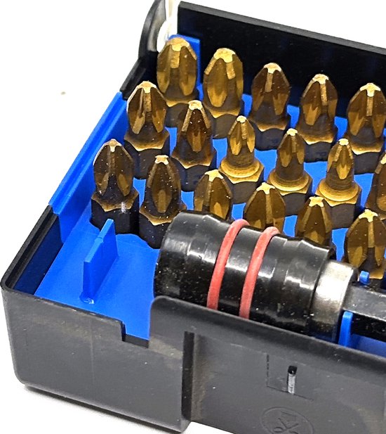 KWB bitset 31 delig - Pozidriv, Phillips + Bithouder - Titan - Professionele kwaliteit... | bol