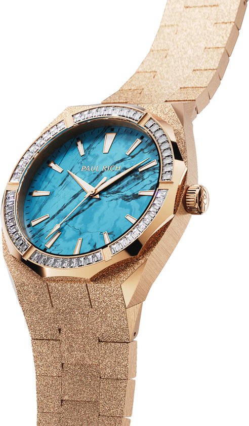 Paul Rich Frosted Star Dust Azure Dream Rose Gold FSD22 horloge | bol