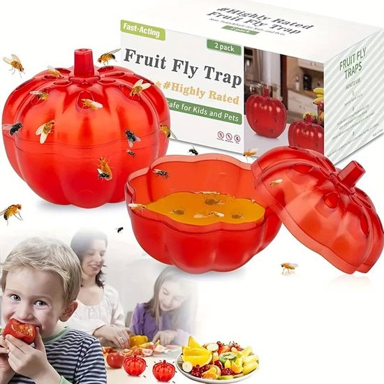 Vliegenvanger - vliegenval - fruitvliegjes vanger - vliegenvangers voor ...