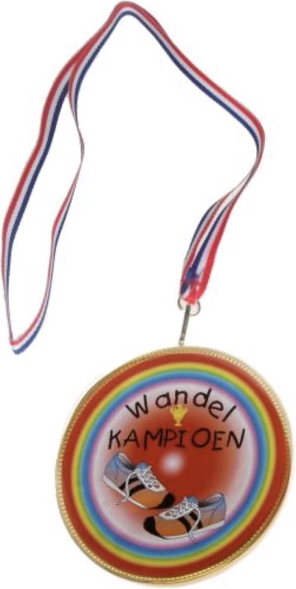 Vierdaagse snoep-5stuks-chocolade medaille-wandelkampioen | bol.com