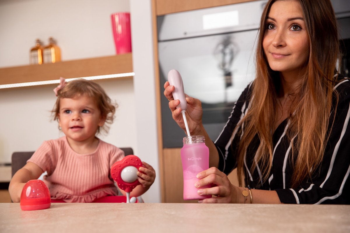 Bo Jungle B-Powder Roze Babyvoeding Mixer B573010 | bol.com