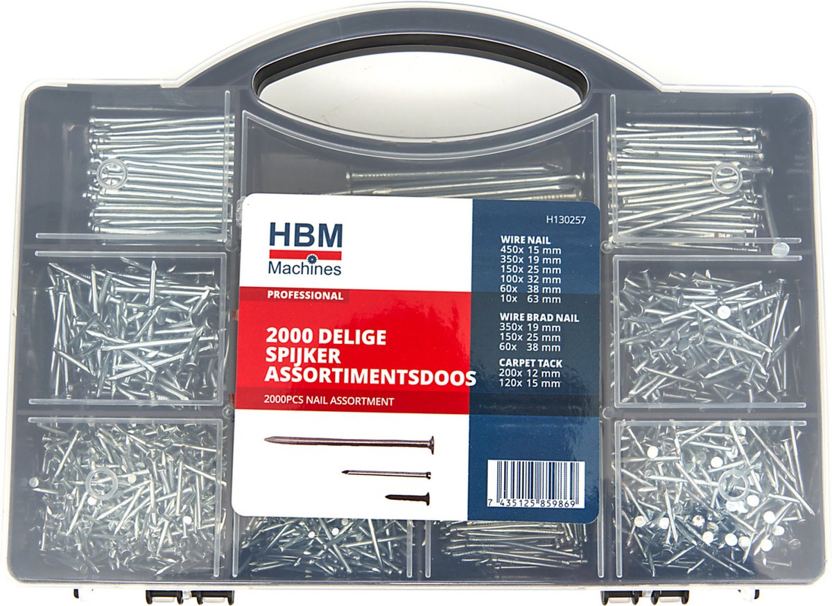 2000 Delige Spijker Assortimentsdoos | bol