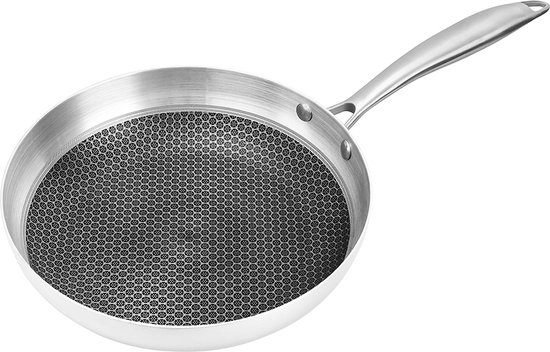 Hongli Hybride Koekenpan - Diameter 28 CM - Anti aanbak - De Rolls ...