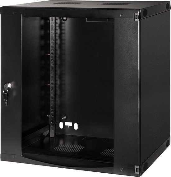 12U wandkast ongemonteerd 540x450x595mm (BxDxH) - Server kast | bol.com