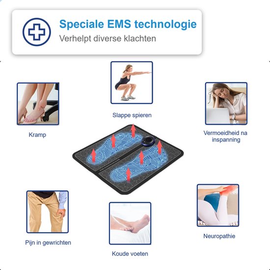 Kluvaro Ems Voetmassage Apparaat Bloedcirculatie Apparaat Bevordert