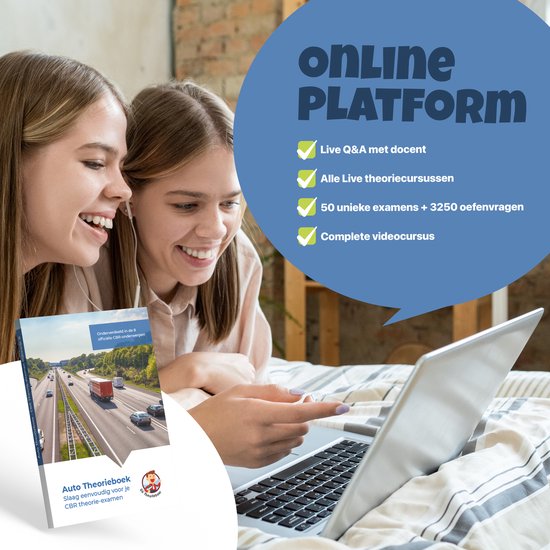 Auto Theorieboek 2023 met Onbeperkt Online + Auto Theorie Cursus ...