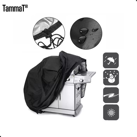 TammaT - BBQ Hoes - Waterdichte beschermhoes - UV bescherming - Maat XS 100 x 60 x 150... | bol