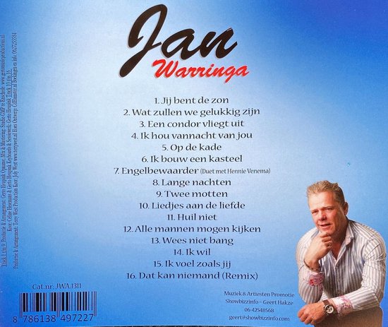 Het Beste Van Jan, Jan Warringa | Muziek | bol