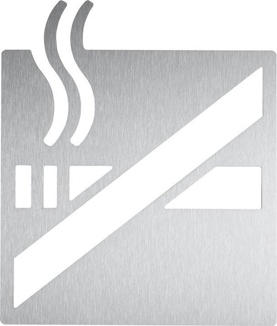 Wagner-EWAR RVS pictogram rookverbod AC440, in 2 varianten leverbaar | bol