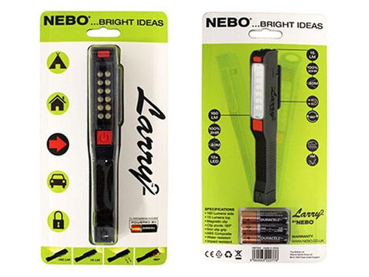 Nebo Larry 2 werk/campinglamp | bol.com