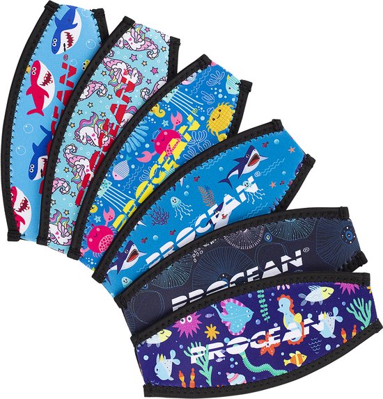 Maskerband neopreen | Happy shark | bol