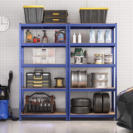 Heavy-Duty Rek, Set Van 2, Opbergrekken, Kelderrek, 180 X 90 X 40 Cm ...