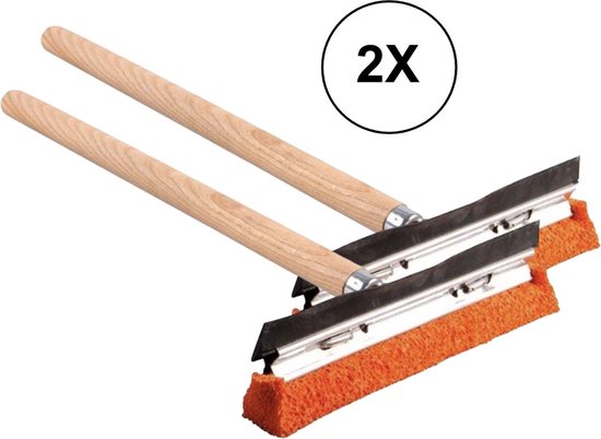 2x PD® Professionele Raamwisser met Rubberen Spons - XXL - 45CM ...