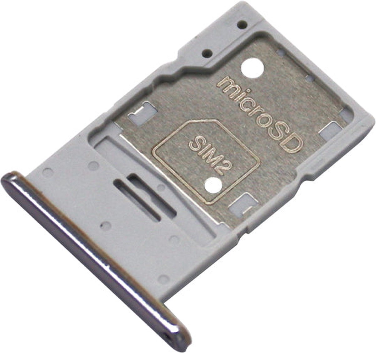 Samsung Galaxy M54 5G M546B Porte-cartes Dual Sim et MicroSD Argent ...