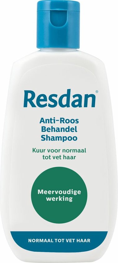 Resdan Anti-Roos Shampoo Normaal tot Vet Haar - 125 ml | bol