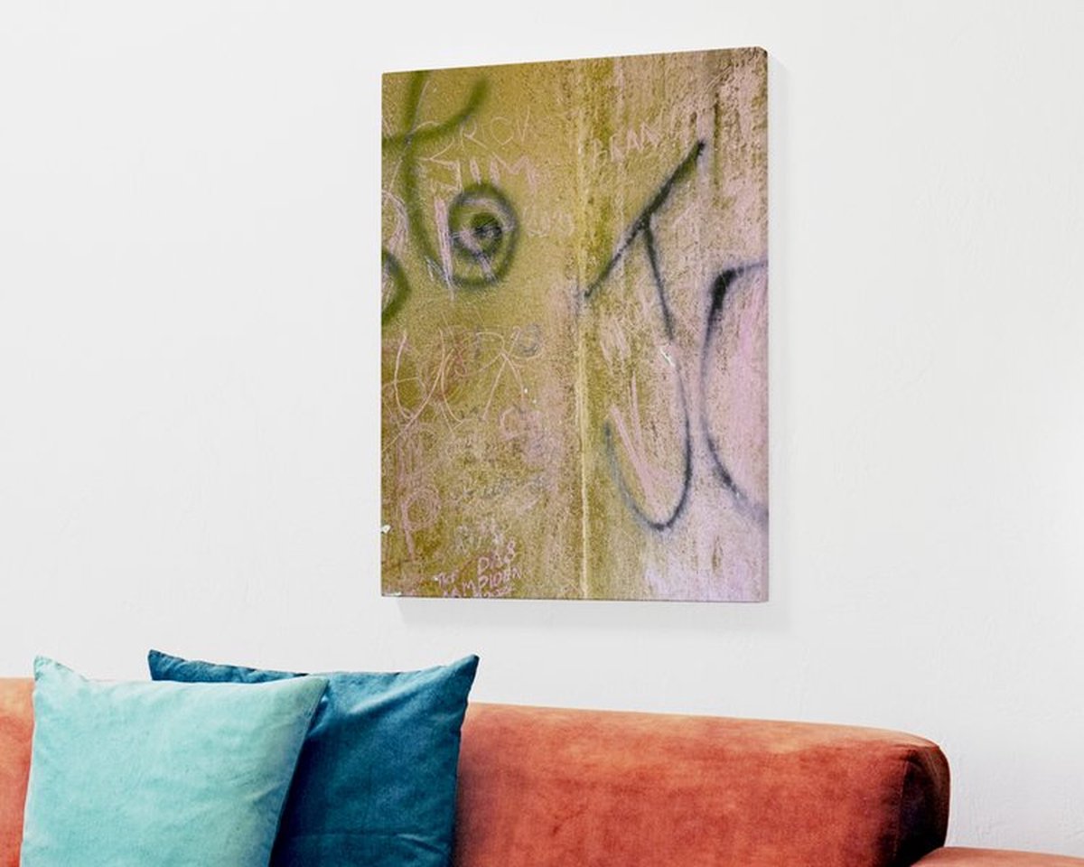 WALL ART - SCHILDERIJ GRAFFITI - MODERN DESIGN - JAMES BRANDO | bol.com