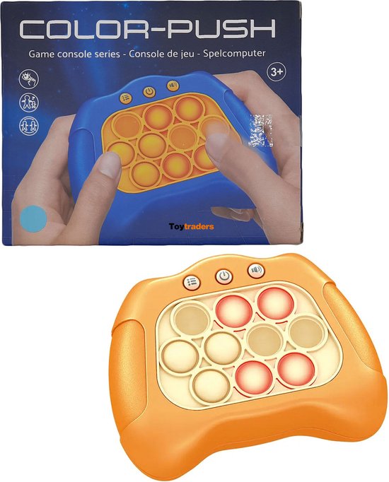 Pop It Fidget Toy Controller - Push It Game - Spel - Stress Speelgoed ...