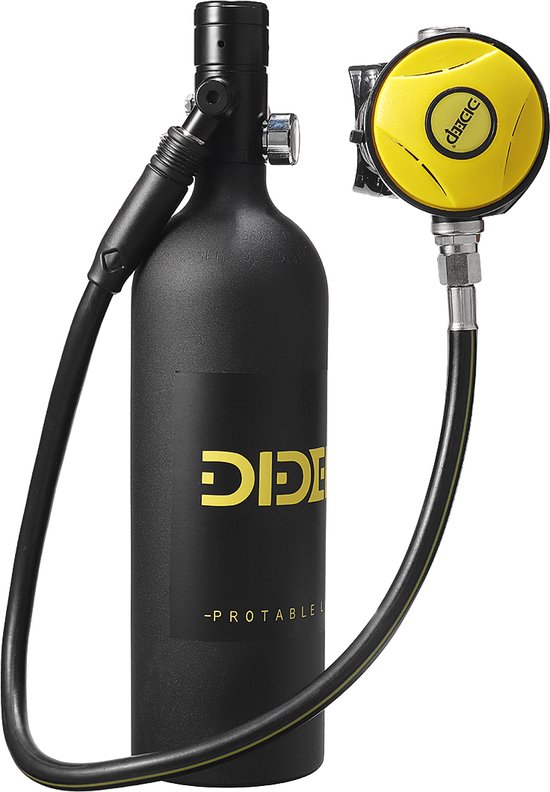 DIDEEP 1L Duikflessen Scuba Tank zuurstof reserve lucht handpomp ...