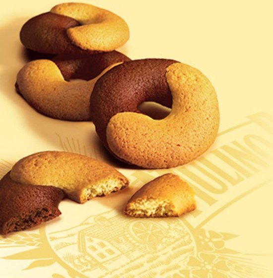 MULINO BIANCO Abbracci - Biscuits sablés italiens au goût beurre-cacao ...