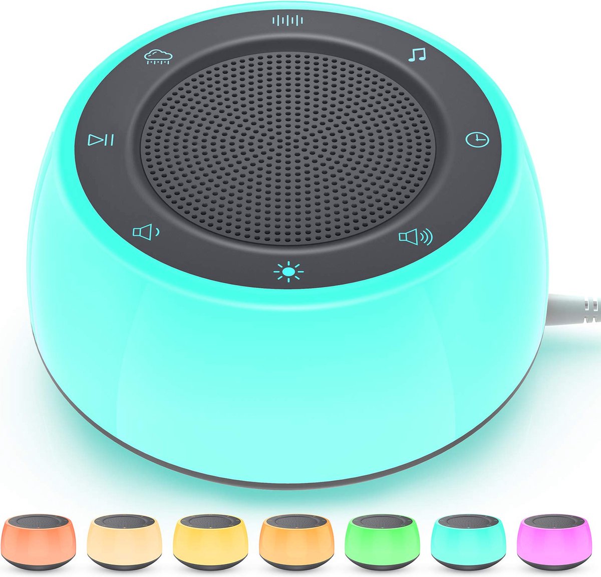 YONO White Noise Machine - Slaaphulp voor Baby, Kinderen en Volwassenen ...