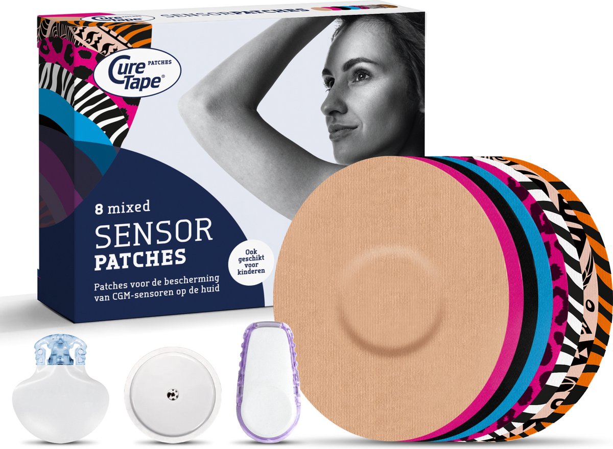 CureTape Patches MIX - Sensor Pleisters - Mix - Pleisters voor ...