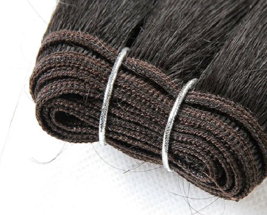 Indian hair bundle straight 20 inch double drawn RAW | bol